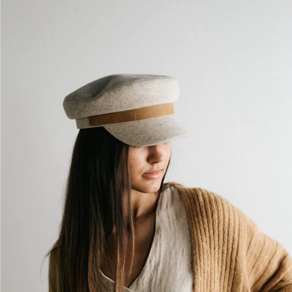 GIGI PIP | Accessories | Gigi Pip Newsboy Felt Cap | Poshmark